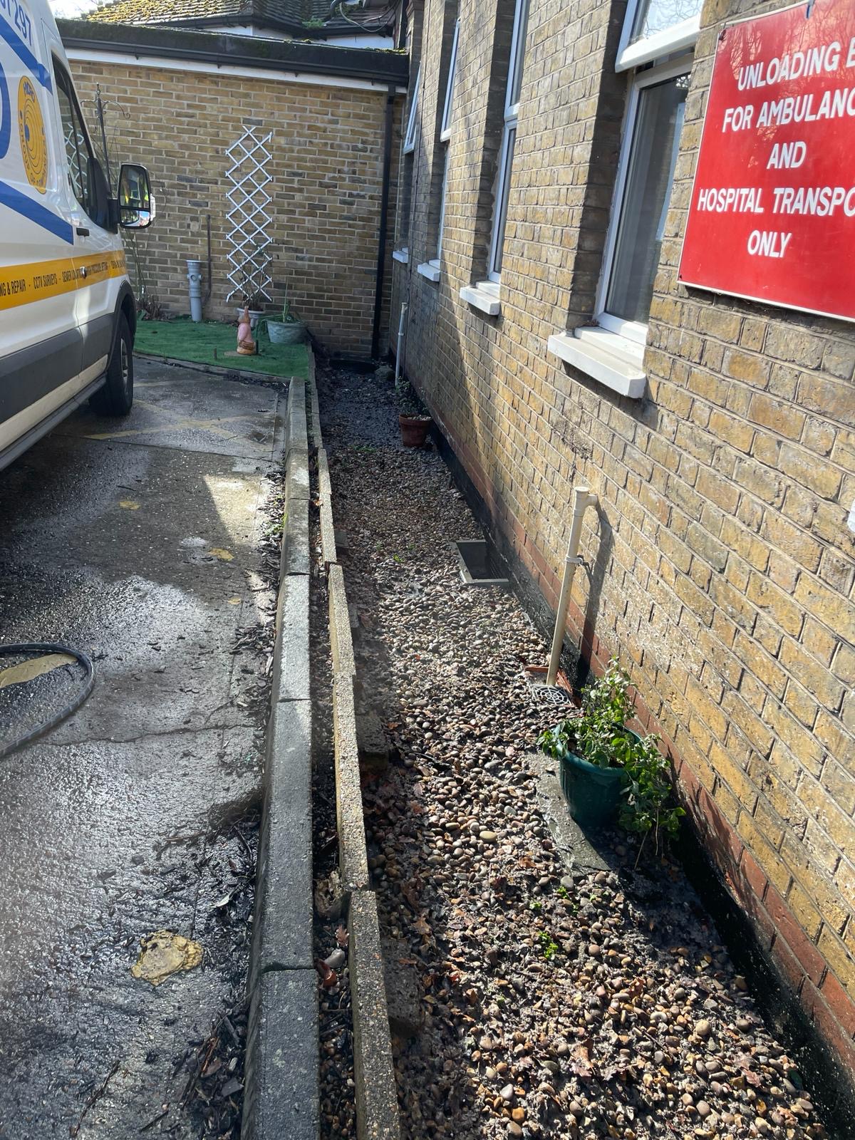 Major main sewer blockage causing severe flooding - Hydro Descaling